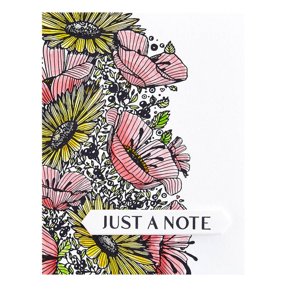 Spellbinders Sunflower Border Press Plate (BetterPress) – Craftique